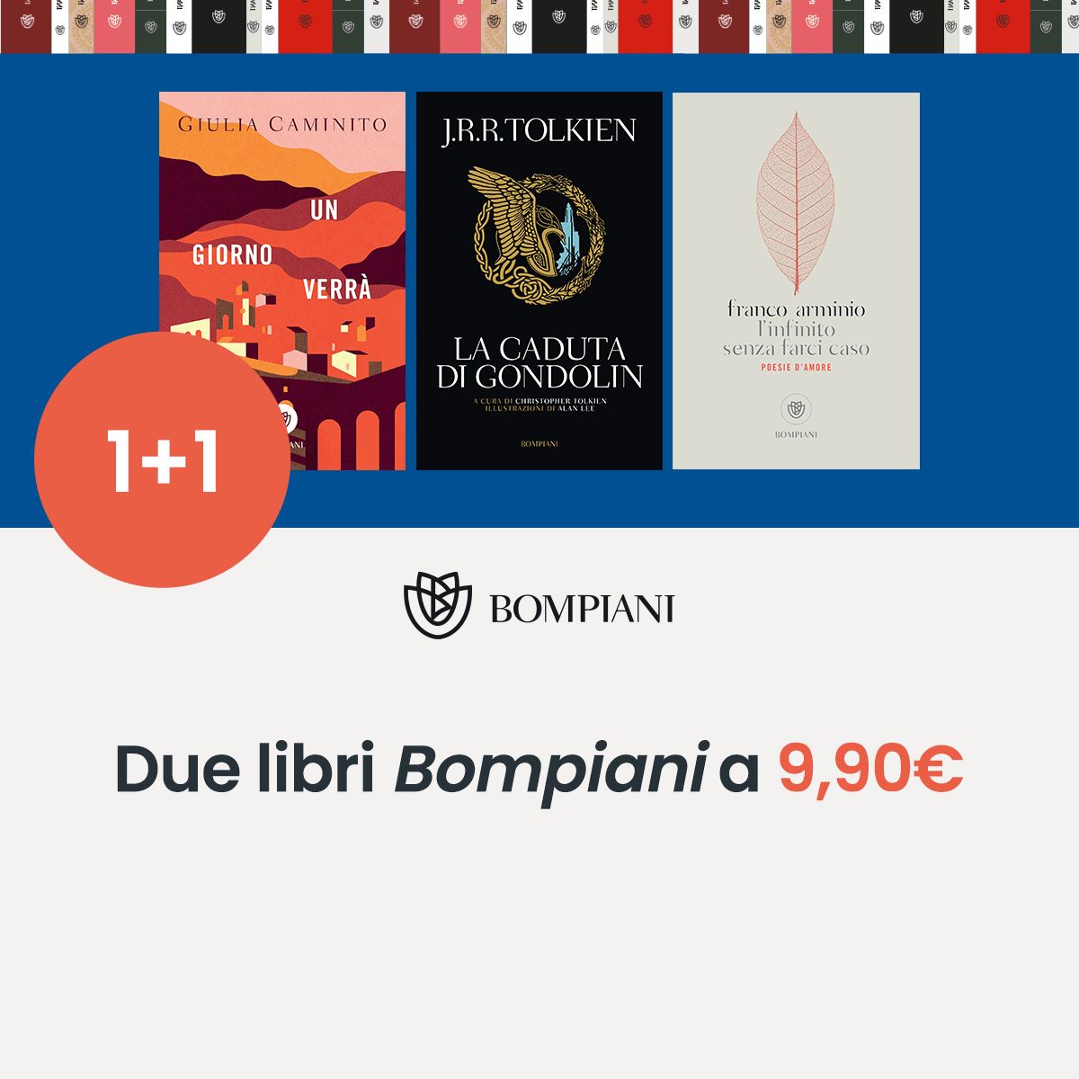 2 Libri Bompiani a 9,90