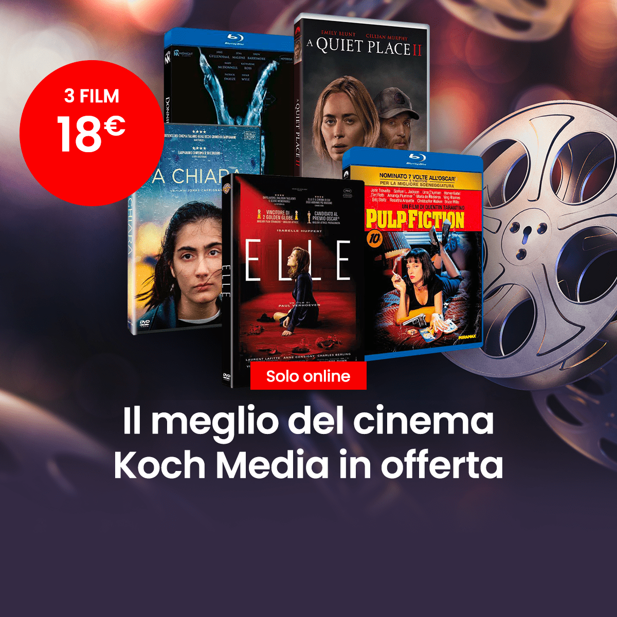 Acquista 3 film Koch Media a soli 18 euro!