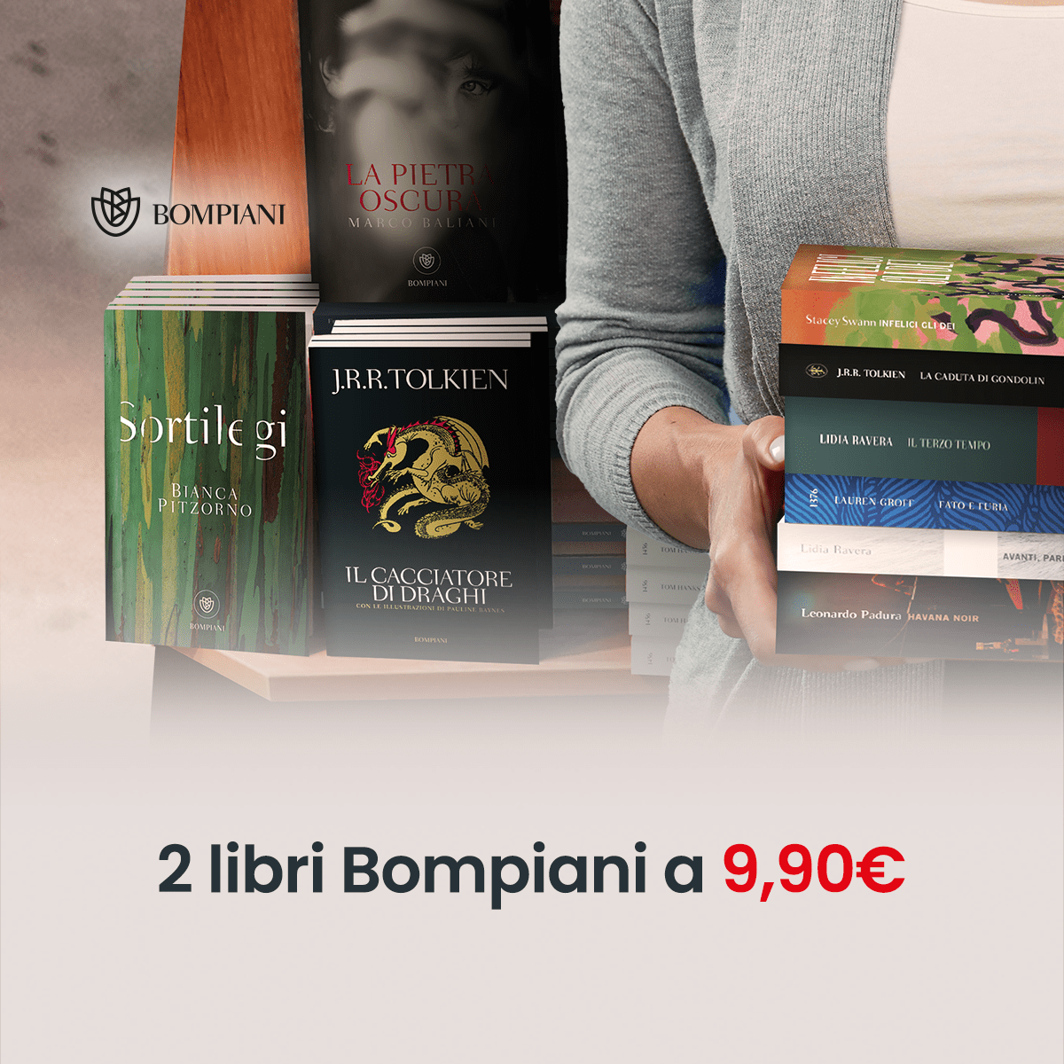 2 Libri Bompiani a 9,90