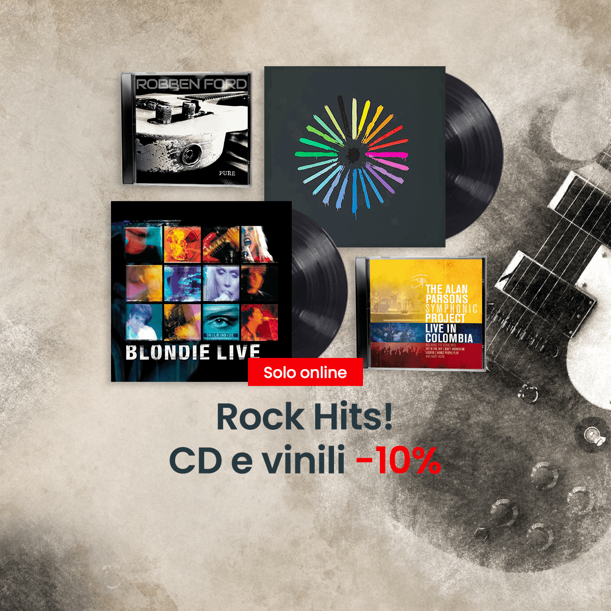 Rock Hits in CD e vinile