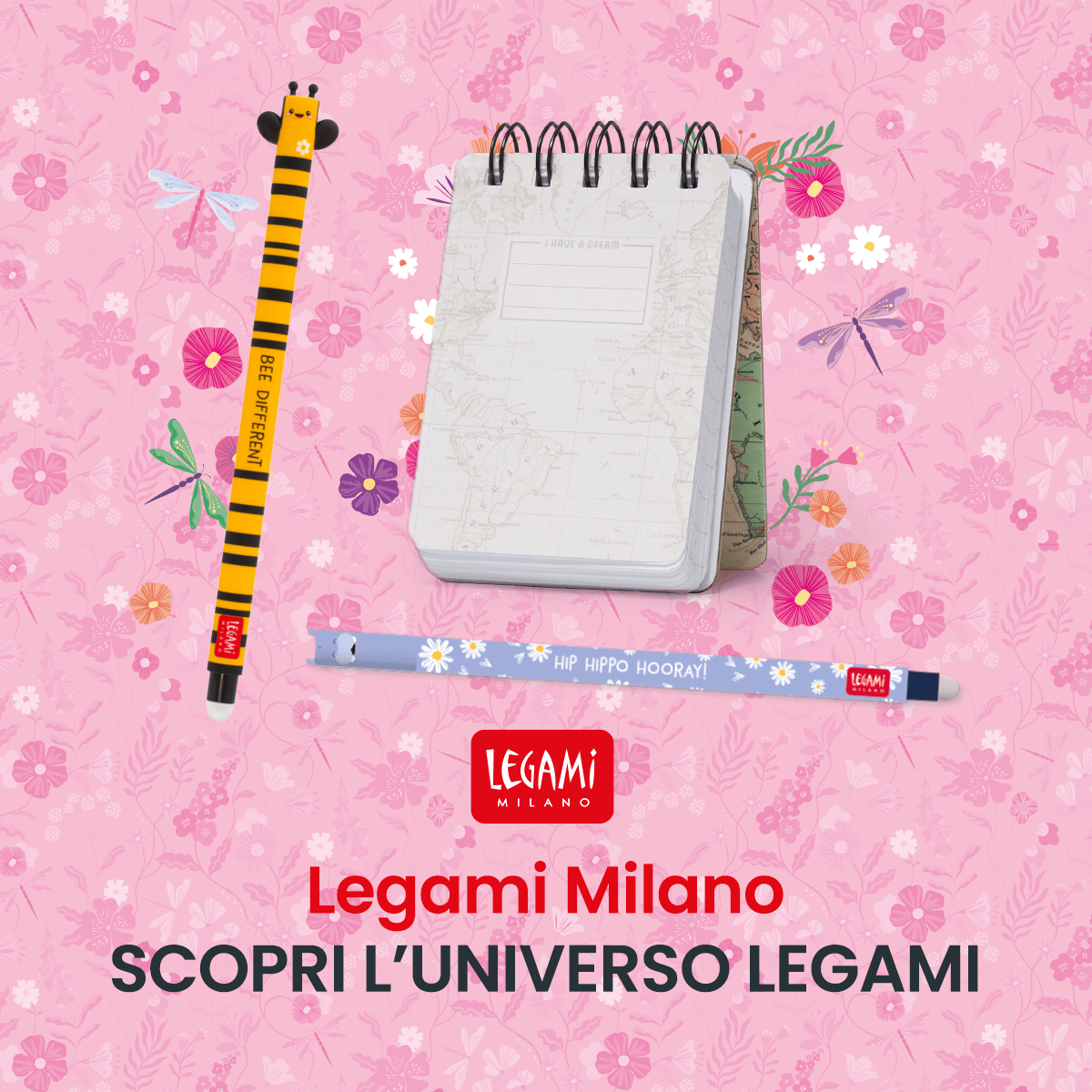 Legami: agende, cartoleria e calendari