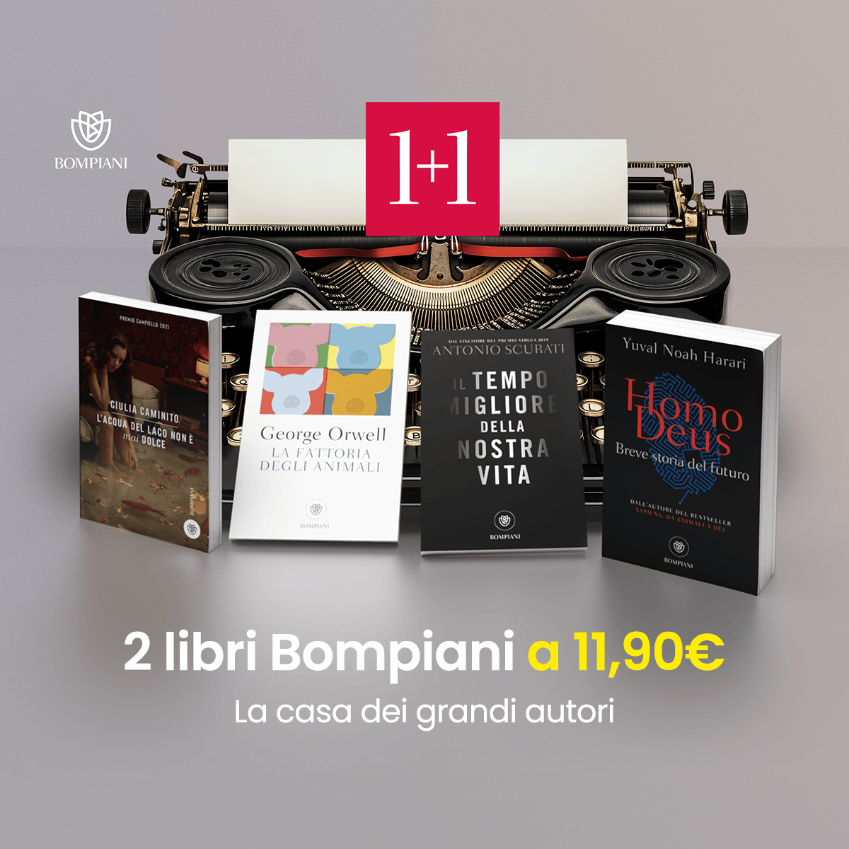2 Libri Bompiani a 11,90
