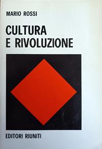 Cultura E Rivoluzione - Rossi Mario - Mario Rossi - - Libro Usato ...