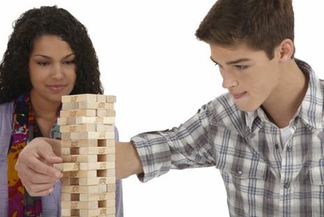 Jenga (gioco in scatola, Hasbro Gaming) - Hasbro - Games - Giochi di ...