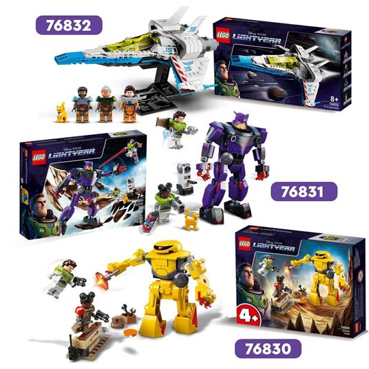 LEGO Lightyear Disney e Pixar Battaglia di Zurg,, Minifigure di Buzz e ...