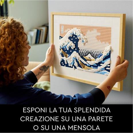 LEGO 31208 Art Hokusai - La Grande Onda, Set Fai Da Te, Hobby Creativi ...