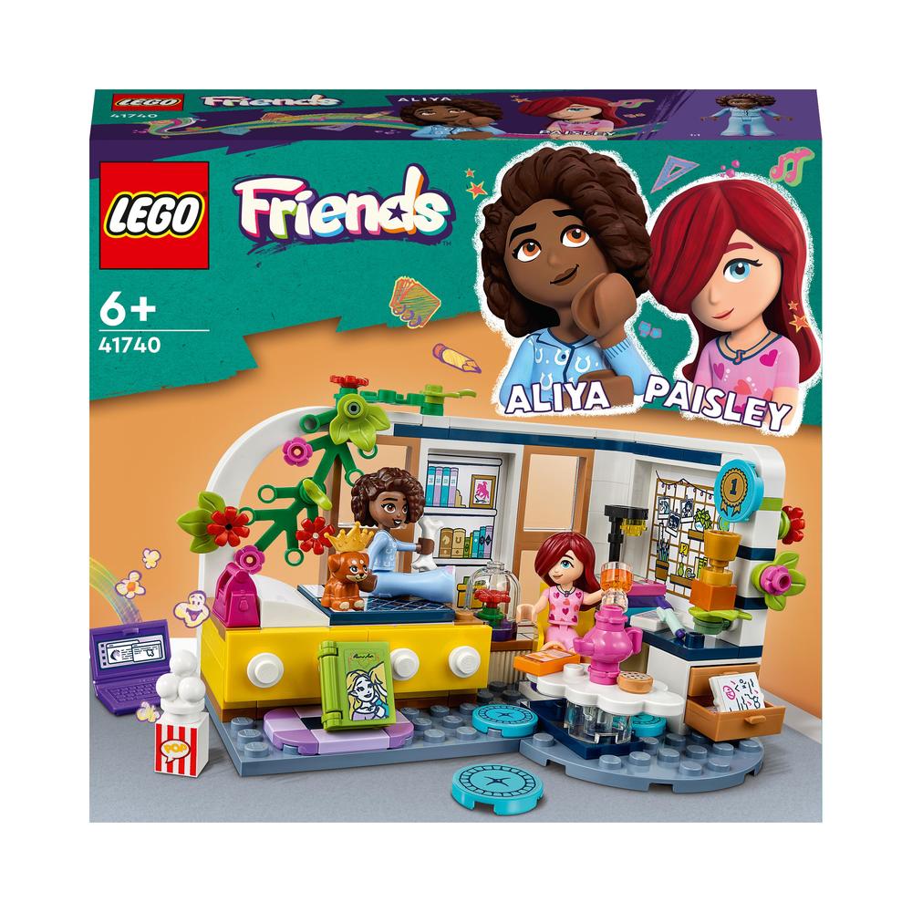 LEGO Friends 41740 La Cameretta di Aliya Set Camera da Letto per Pigiama Party Giochi per Bambini 6 Piccola Idea Regalo LEGO LEGO Friends Edifici e architettura Giocattoli Feltrinelli