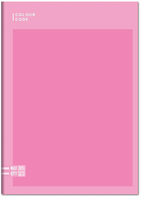 Quaderno Maxi A4 Color Code Colorful 100 gr 1 rigo con margine - Color ...