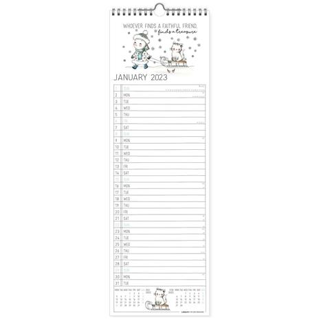 Calendario Legami 2023, carta non patinata, Sketchy Cats - 16 x 49 cm ...
