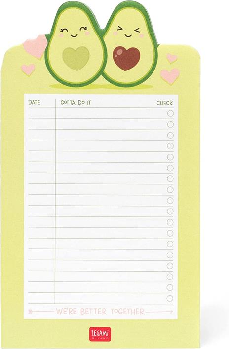 Blocchetto Legami, Paper Thoughts - Notepad - Avocado - Legami ...