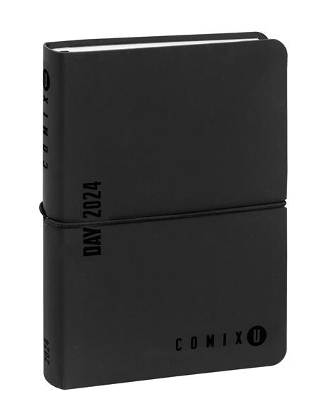 Agenda Comix 2024, 12 Mesi, giornaliera, Mini U Black - Comix - Cartoleria e scuola | Feltrinelli