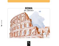 Roma da colorare-Rome coloring book. Ediz. bilingue - Angelica Bardi ...