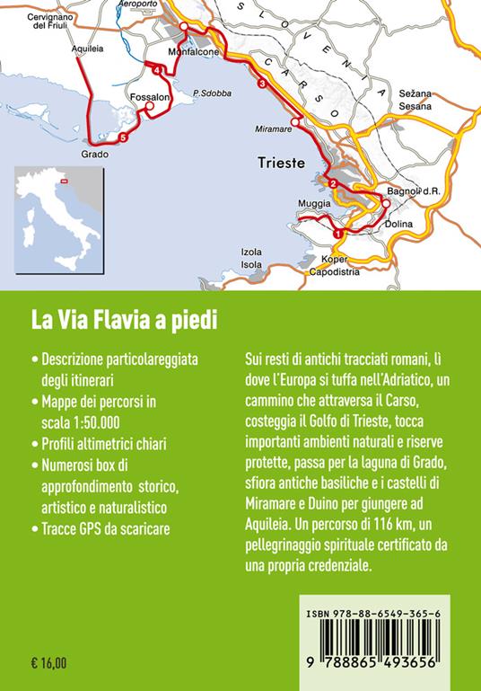 La via Flavia a piedi. Da Muggia ad Aquileia in 5 tappe - Alberto ...