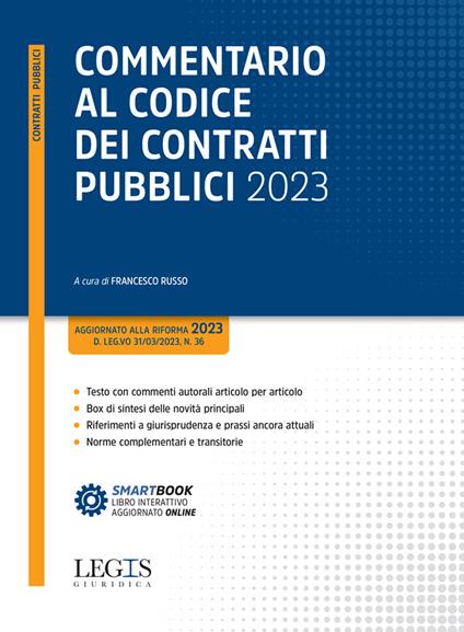 Commentario al Codice dei contratti pubblici 2023 - Francesco Russo ...
